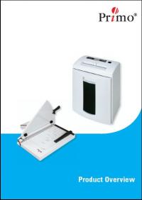 Punchbind Ltd - document finishing and presentation solutions - Primo Shredders